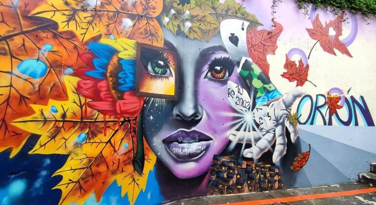 Graffiti tour comuna 13 Medellin